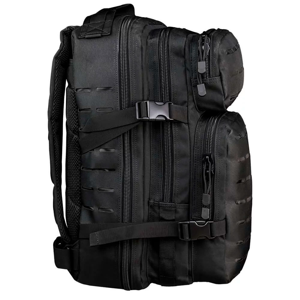 Mochila Tática EVO Tactical Modular Laser Cut US Assault Preto - Beartac