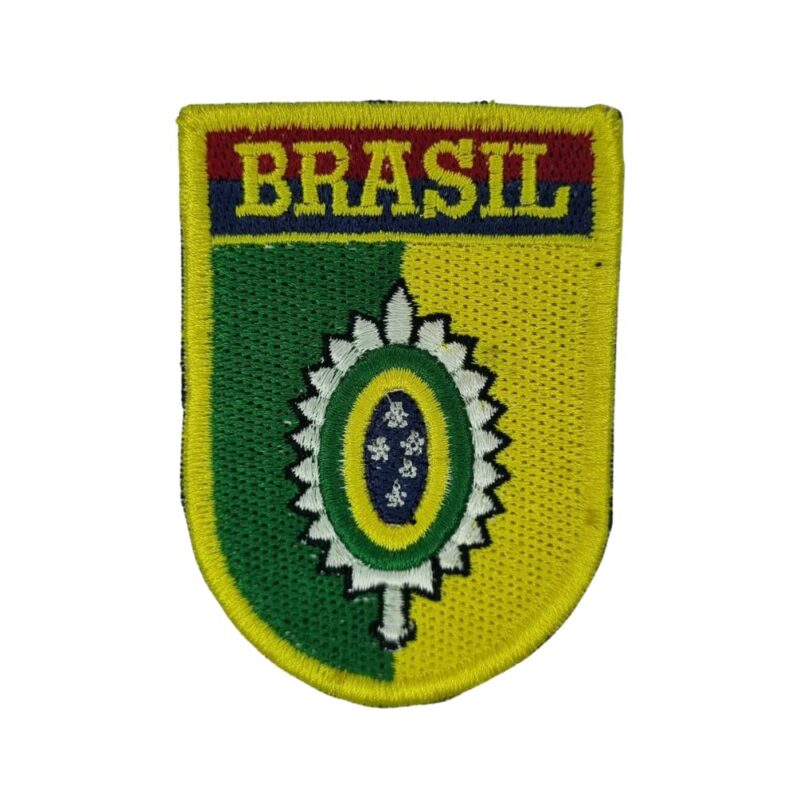 Patch Exército Brasileiro Colorido 6cm x 8cm - Beartac